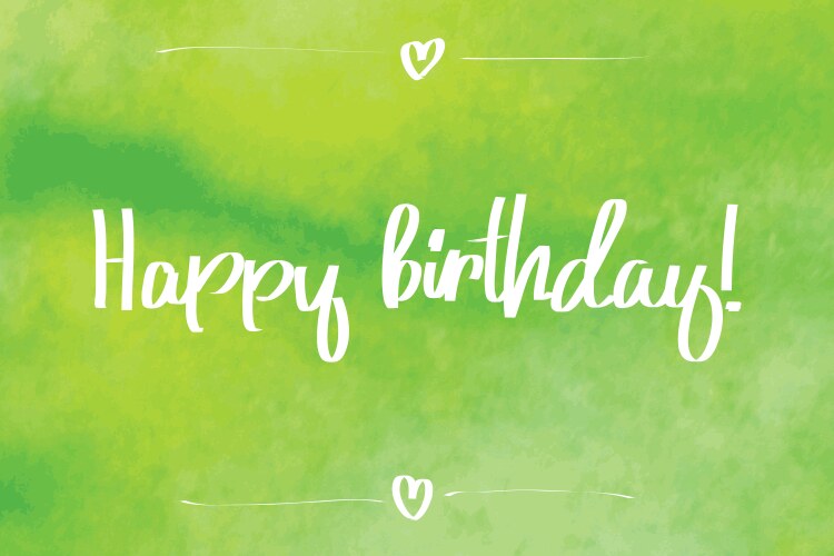 Happy Birthday Script Vector Images (over 5,000)