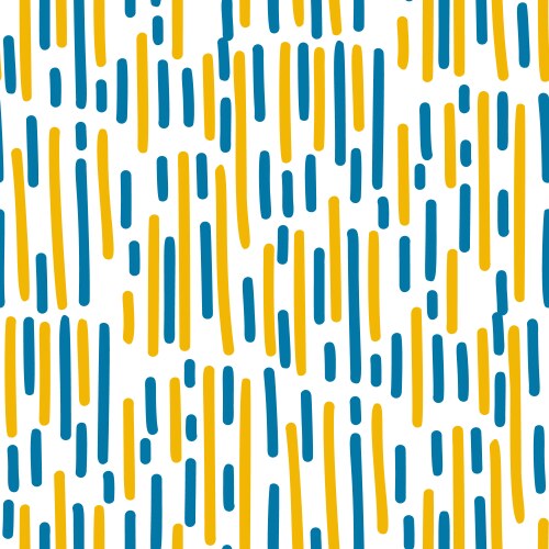 Seamless pattern with a simple abstract drawing Vector Image