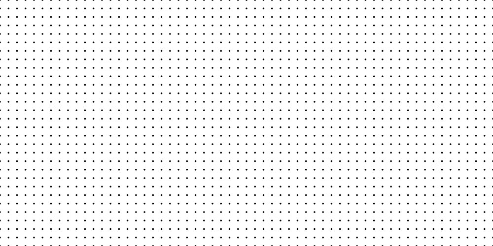 Dotted grid pattern background with dots Vector Image