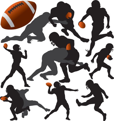 Football Player Silhouette Vector Images (over 19,000)