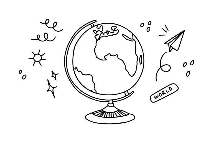 Planet Earth Outline Vector Images (over 49,000)