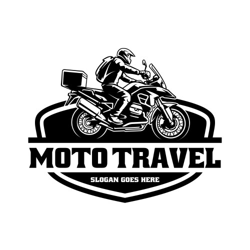Adventure Motorcycle Logo Vector Images (over 2,600)