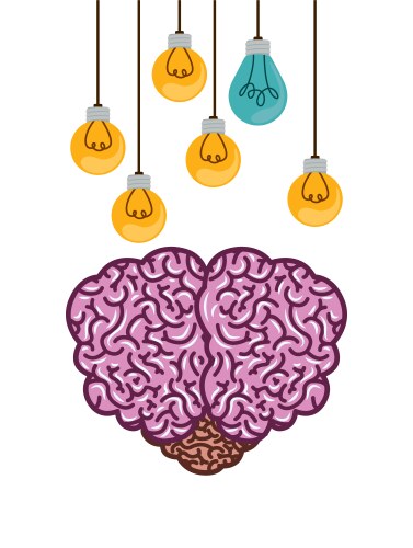 Positive thinking Royalty Free Vector Image - VectorStock