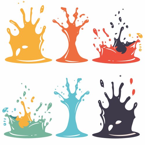Orange Paint Splatter Vector Images (over 11,000)