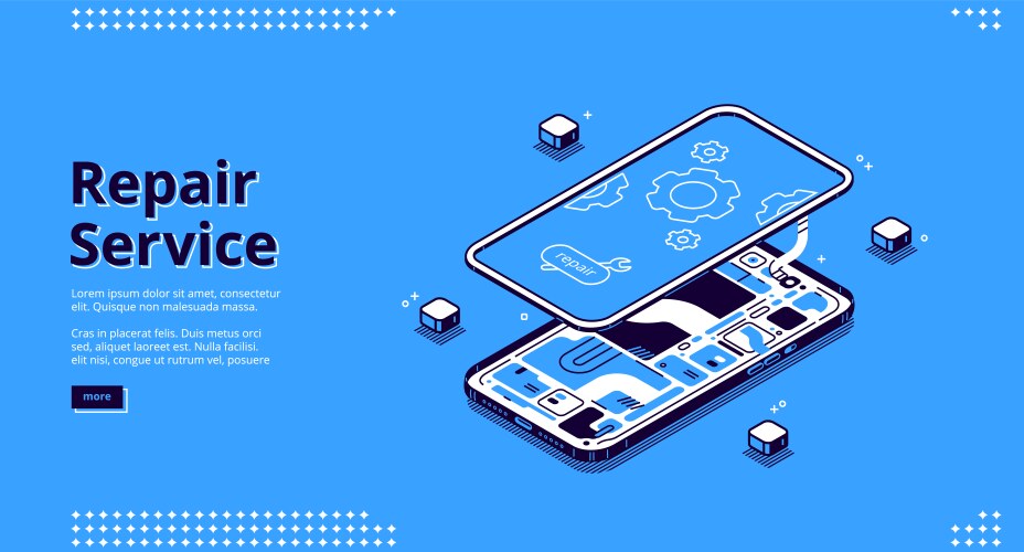 Electronics Repair Banner Vector Images (over 1,000)