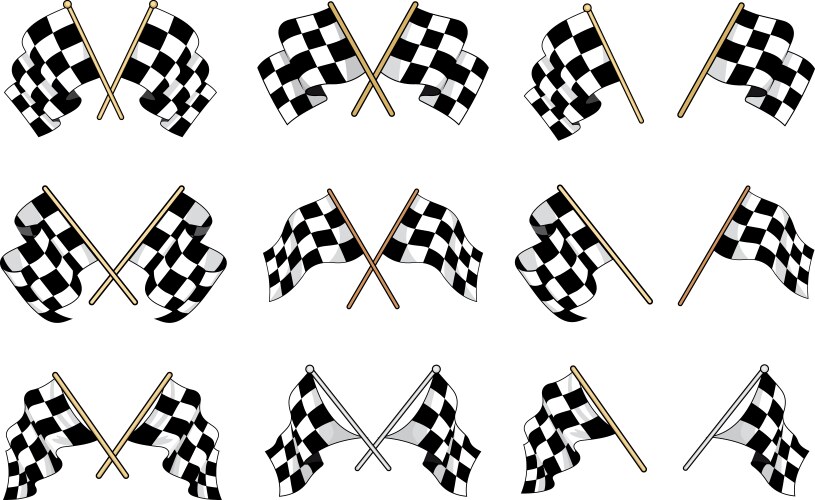 Checkered Flag Vector Images (over 14,000)