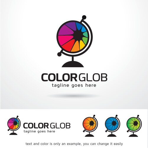 3d logo set Royalty Free Vector Image - VectorStock