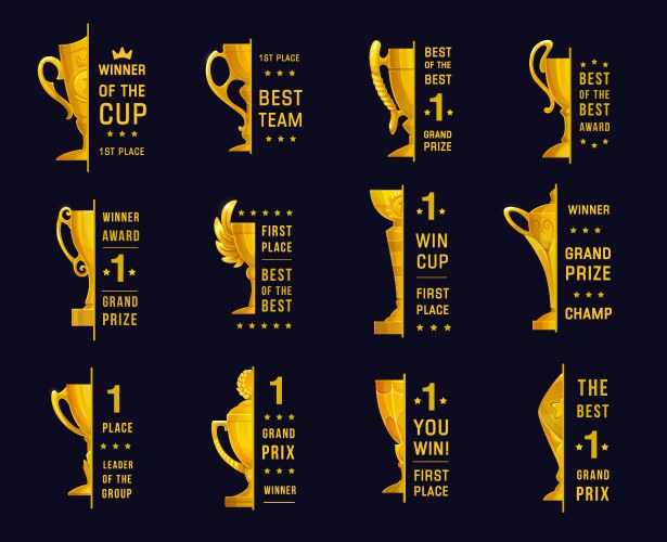 First prize logo Vector Images & Graphics for Commercial Use | VectorStock