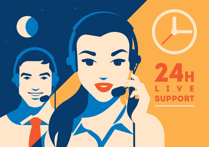 Call Center Poster Vector Images (over 730)