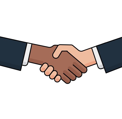 No to racism ribbon round red sign Royalty Free Vector Image