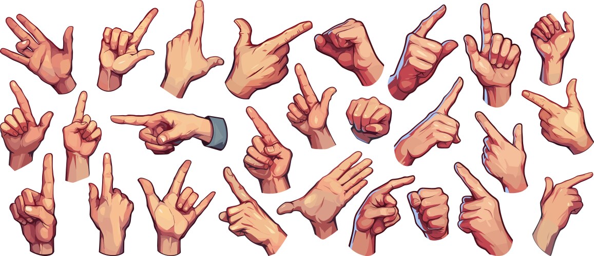 Finger Cartoon Vector Images (over 70,000)