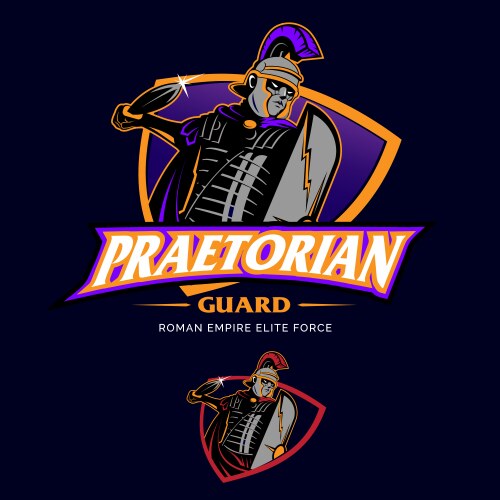 Praetorian guard Royalty Free Vector Image - VectorStock