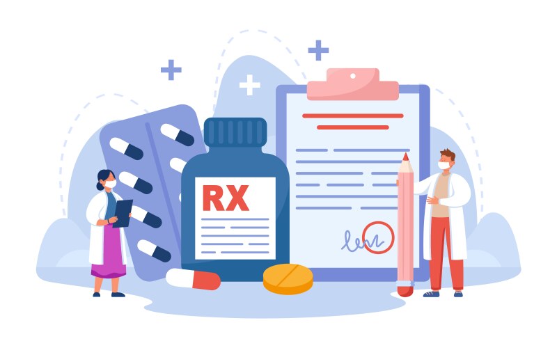 Drugs isometric composition Royalty Free Vector Image