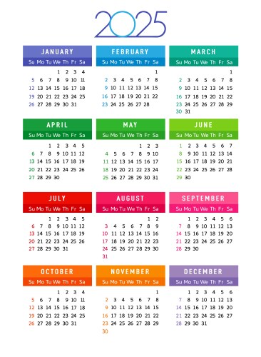 March 2025 Vector Images (over 2,700)