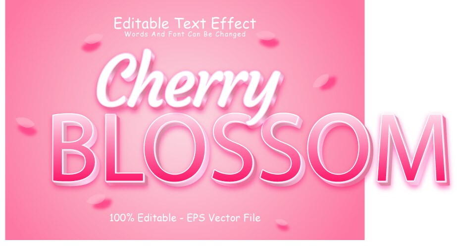 Cherry Blossom Text Vector Images (over 1,200)