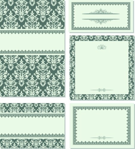 Set of seamless patterns Royalty Free Vector Image