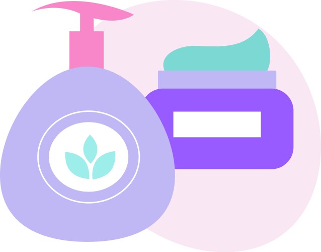Beauty cosmetic product icon Royalty Free Vector Image