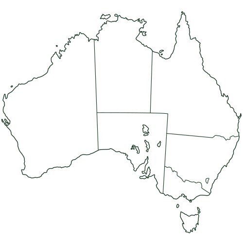 Map outline australia Vector Images & Graphics for Commercial Use ...