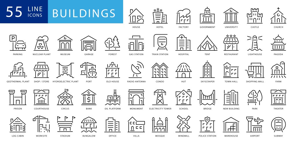 Building Outline Vector Images (over 370,000)