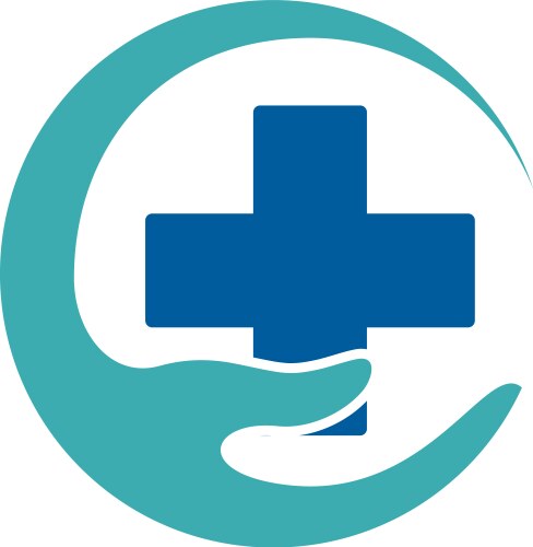 Help care logo icon design Royalty Free Vector Image