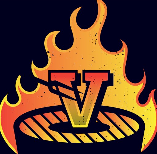 V Food Logo Vector Images (over 990)