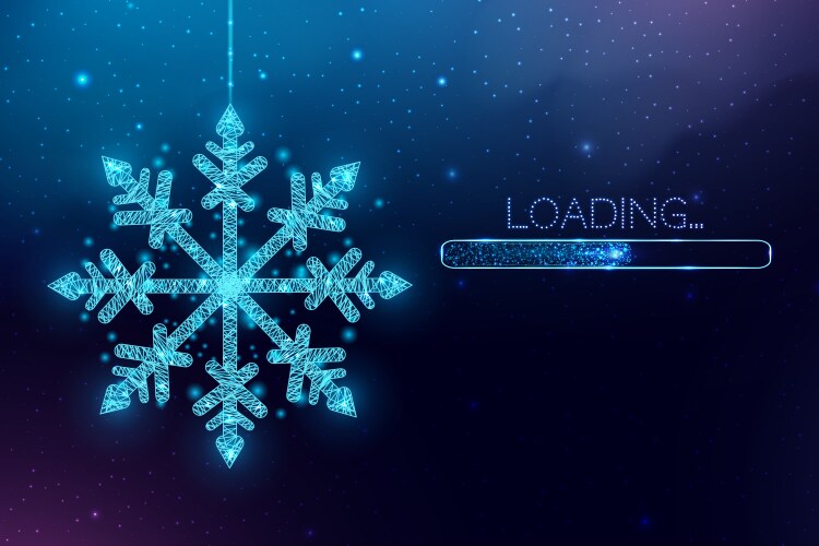 Fiesta loading bar with tex mex food characters Vector Image