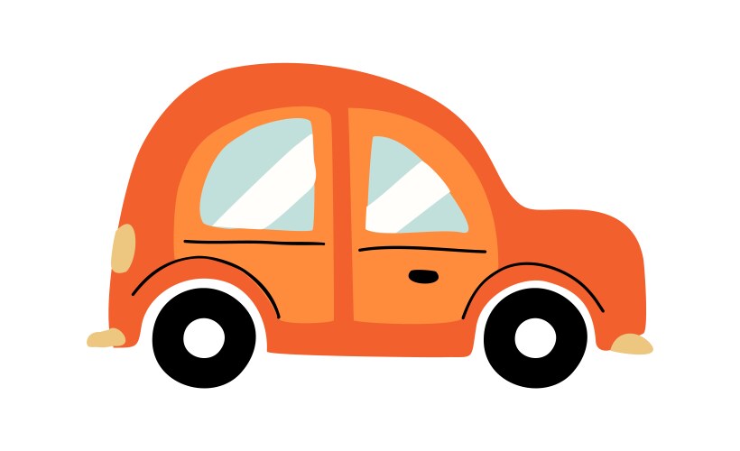 Cartoon car side view Vector Images & Graphics for Commercial Use ...