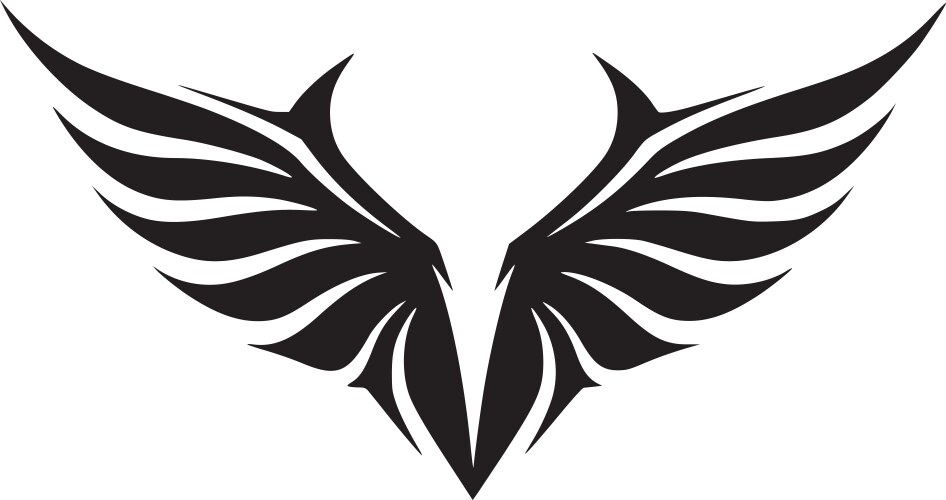 Bat - minimalist and simple silhouette Royalty Free Vector