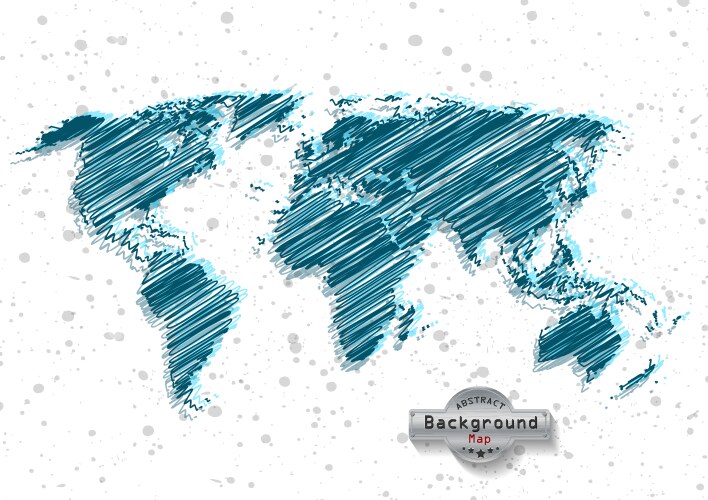 Camouflage military world map Royalty Free Vector Image