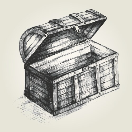 Treasure Chest Drawing Vector Images (over 3,300)
