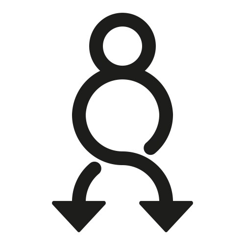 Account switch person change icon exchange Vector Image