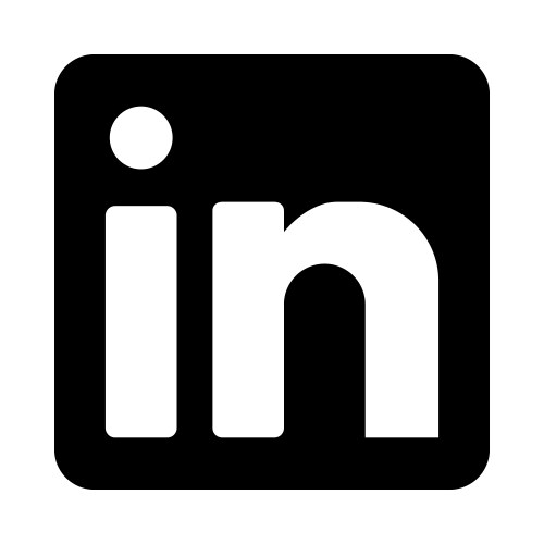 Linkedin logo icon image Royalty Free Vector Image