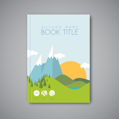 Cover Page Landscape Layout Vector Images (over 3,100)