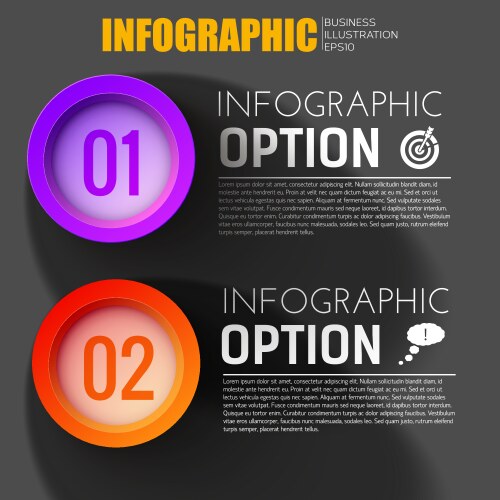 Kpi or key performance indicator infographic Vector Image