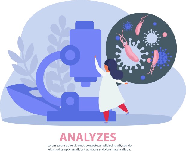Lung inspection background Royalty Free Vector Image