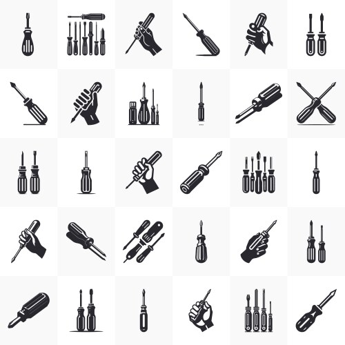 Flathead screwdriver Vector Images & Graphics for Commercial Use ...