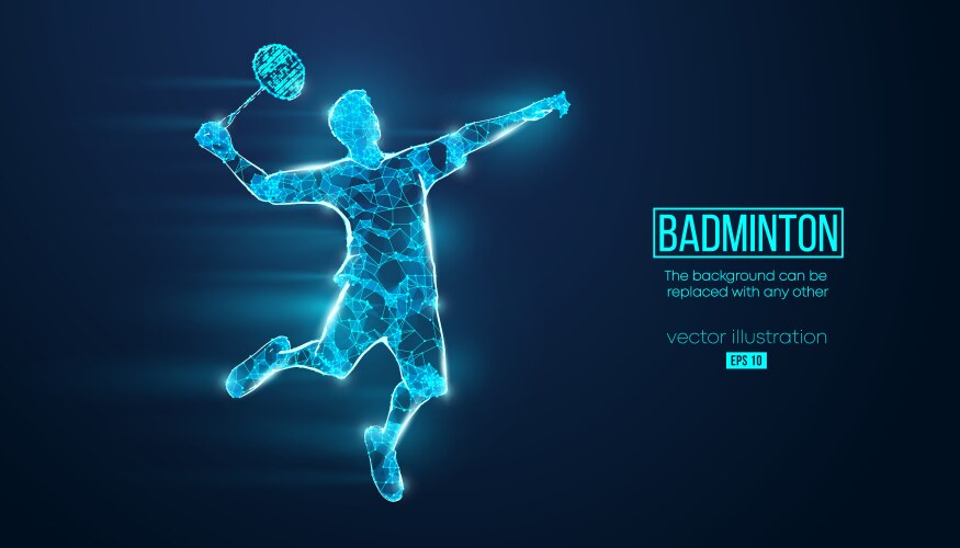 Badminton Player Abstract Vector Images (over 1,400)