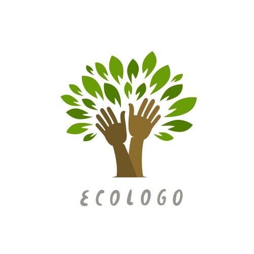 Holistic therapy tree with roots on organic paper Vector Image