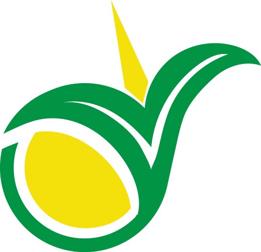 Wheat and rice icon logo designs Royalty Free Vector Image