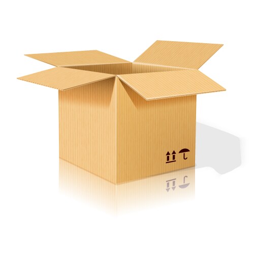 Open box Royalty Free Vector Image - VectorStock