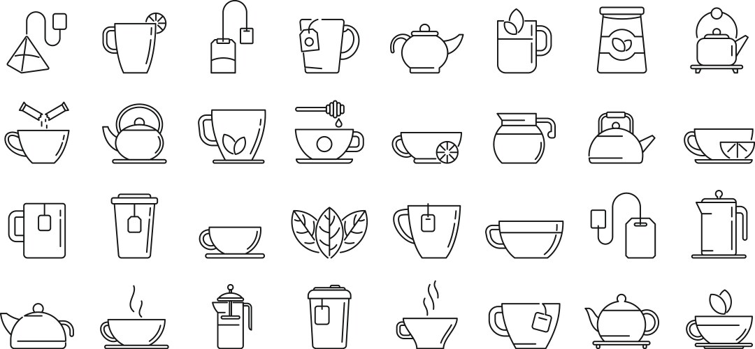 Teapot Outline Vector Images (over 14,000)