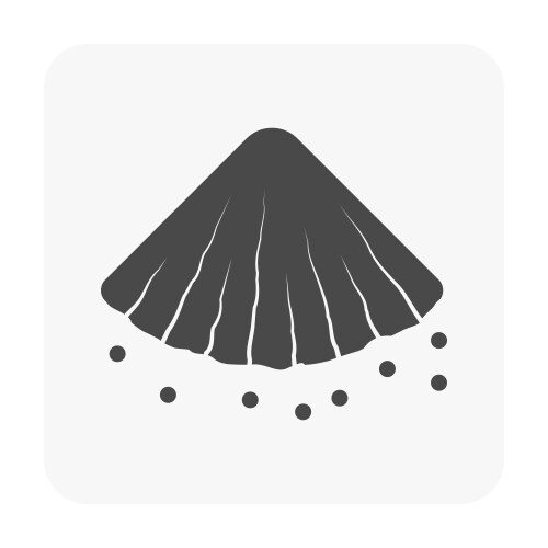 Soil excavation icon Royalty Free Vector Image