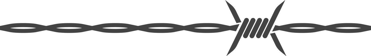 Barbed wire seamless 3d and engraving styles Vector Image