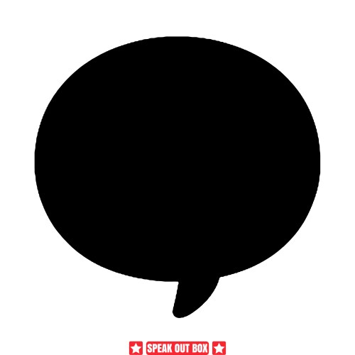 Dialogue toolbox speak out box Royalty Free Vector Image