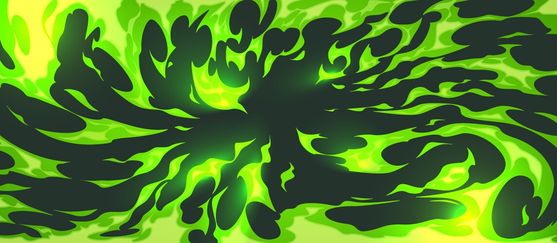 Neon Green Abstract Wallpaper