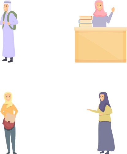 Arabic Student Vector Images (over 2,400)