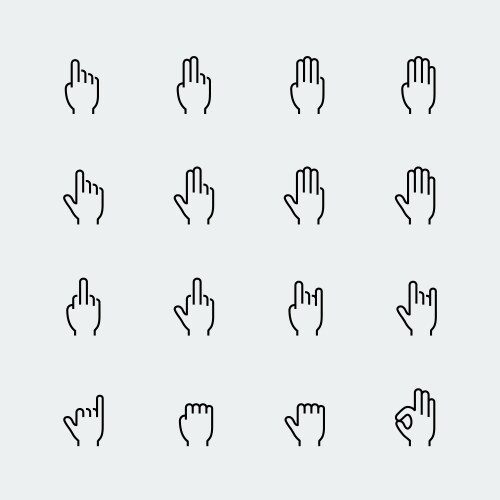 Middle Finger Outline Vector Images (over 780)
