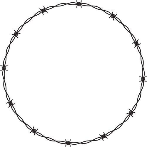 Barb Wire Circle Vector Images (over 520)