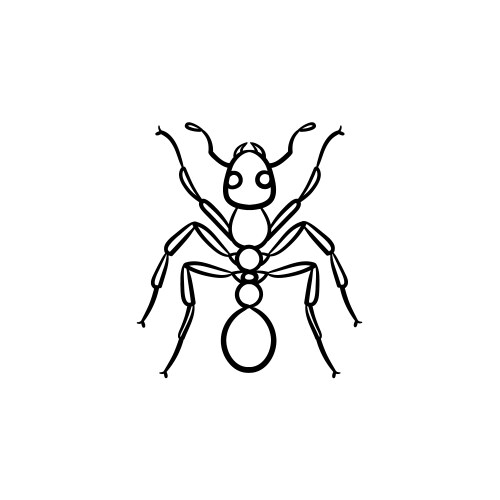Ant Outline Vector Images (over 3,600)