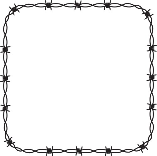 Barbed Wire Border Vector Images (over 3,500)